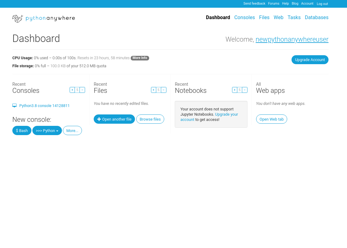 PythonAnywhere Pricing, Alternatives & More 2025 | Capterra