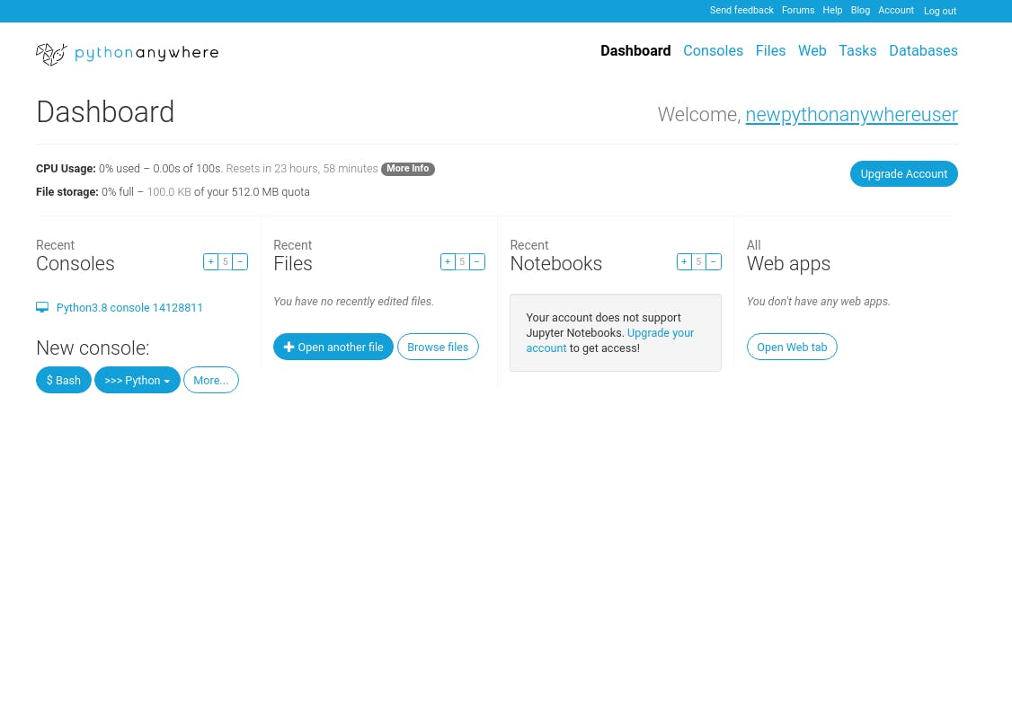 PythonAnywhere Pricing, Alternatives & More 2024 | Capterra