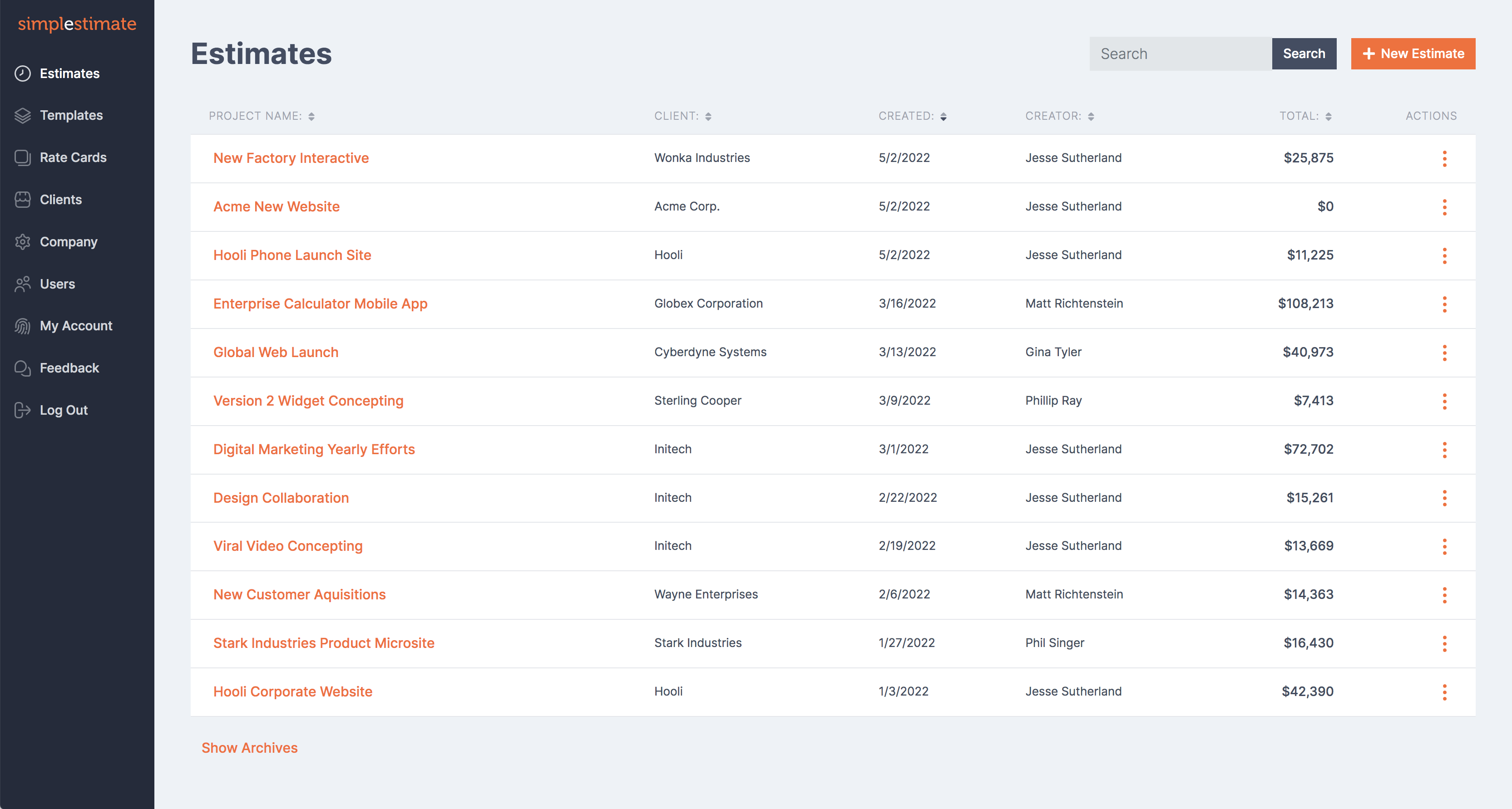 Simple Estimate Software - 2025 Reviews, Pricing & Demo