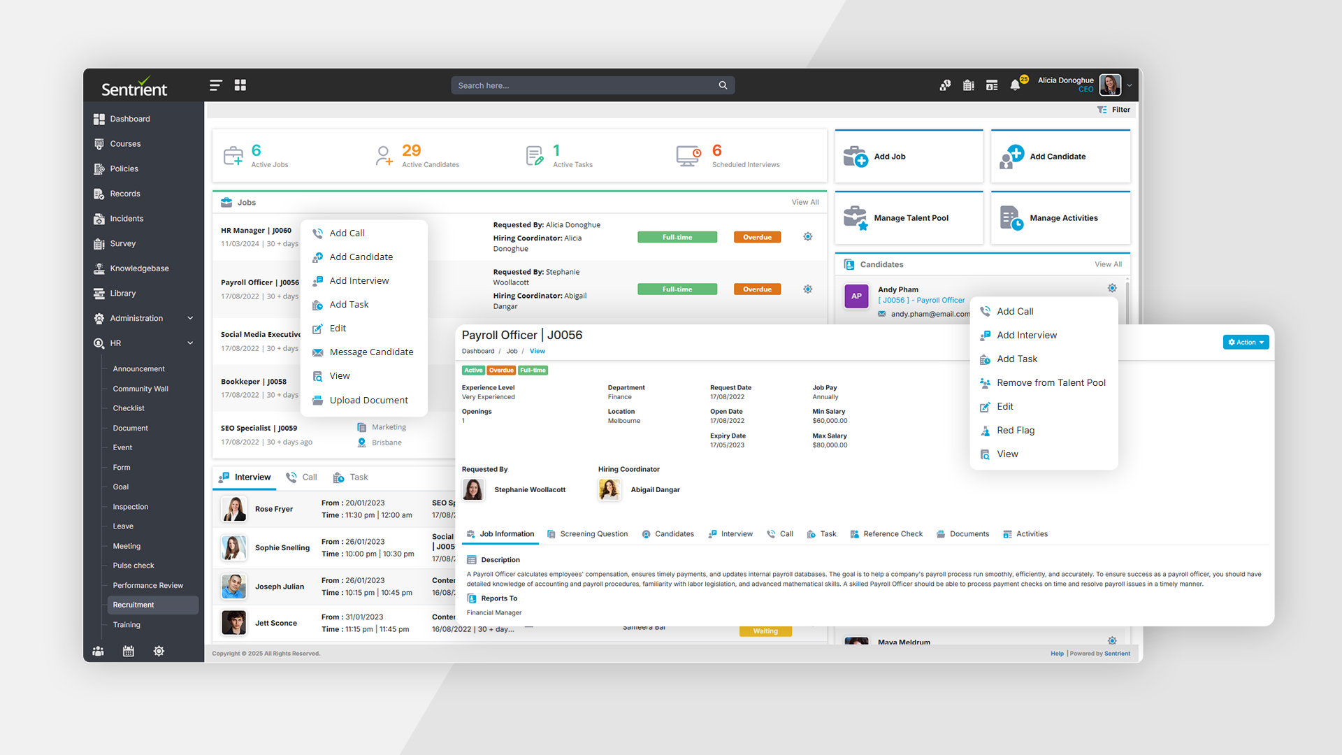 Sentrient Software - 2025 Reviews, Pricing & Demo