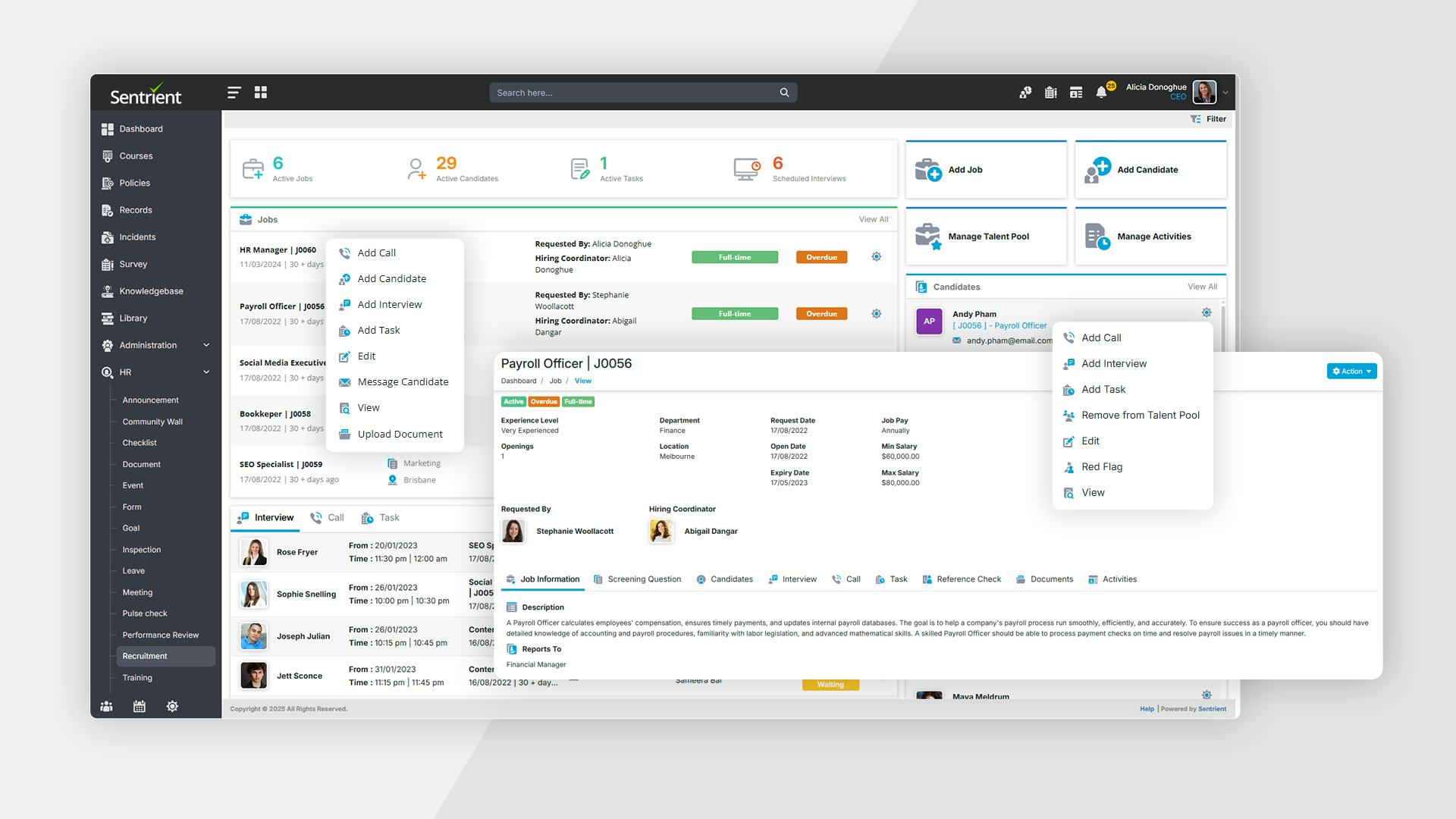 Sentrient Software - 2025 Reviews, Pricing & Demo