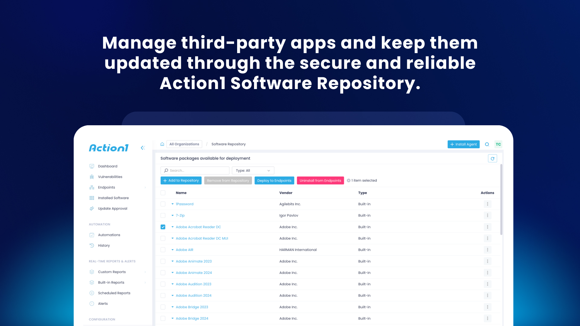 Action1 Software - 2025 Reviews, Pricing & Demo