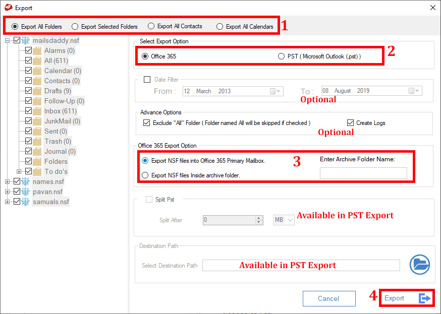 Lotus Notes To Office 365 Migration Pricing, Alternatives & More 2024 ...