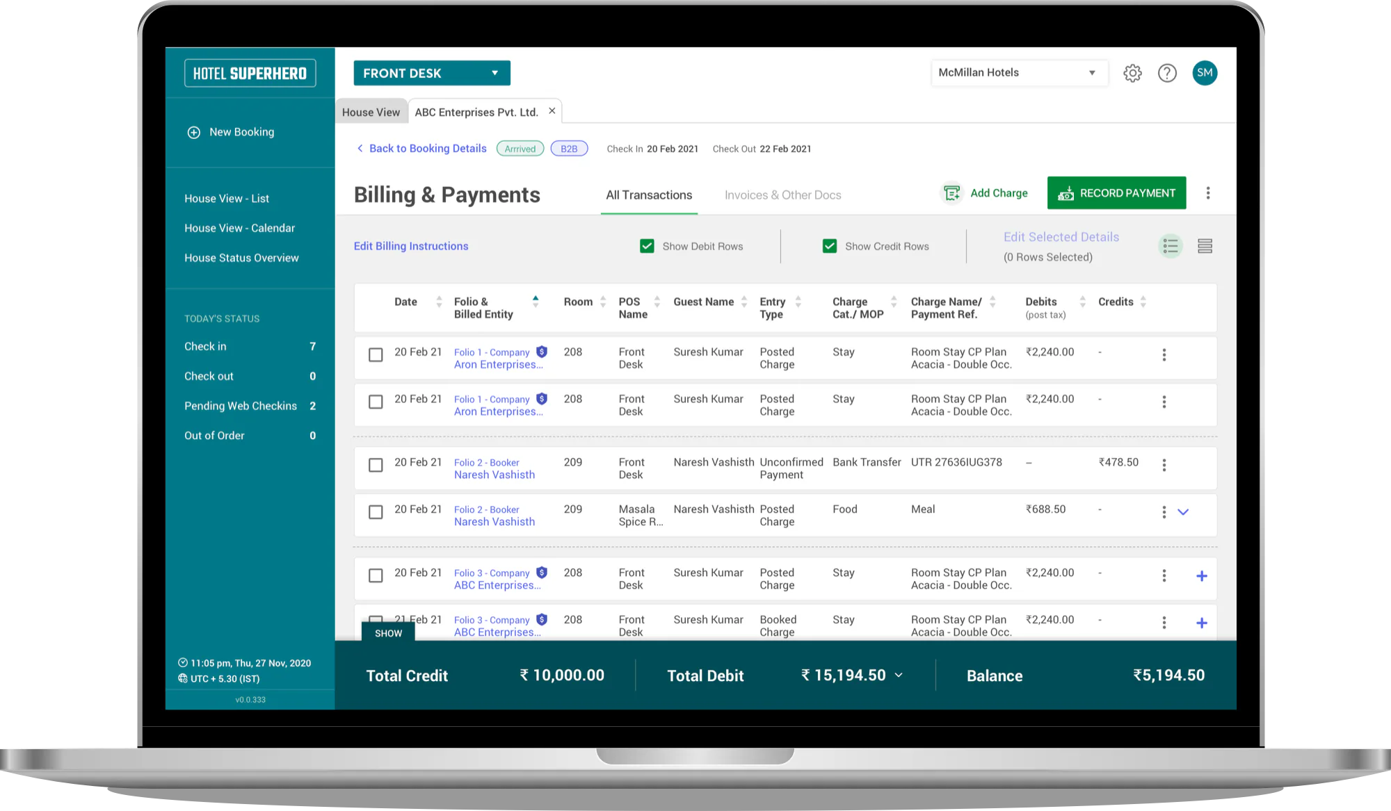 Hotel Superhero Price, Features, Reviews & Ratings - Capterra India