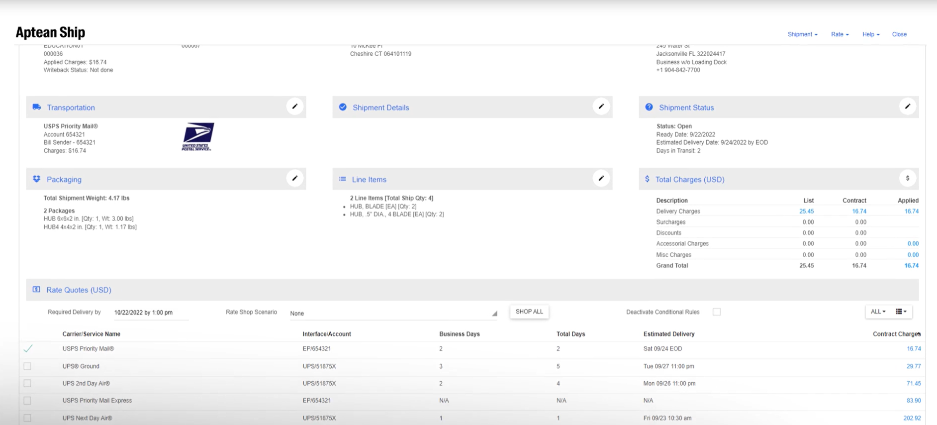 Aptean Ship Pricing, Alternatives & More 2025 | Capterra