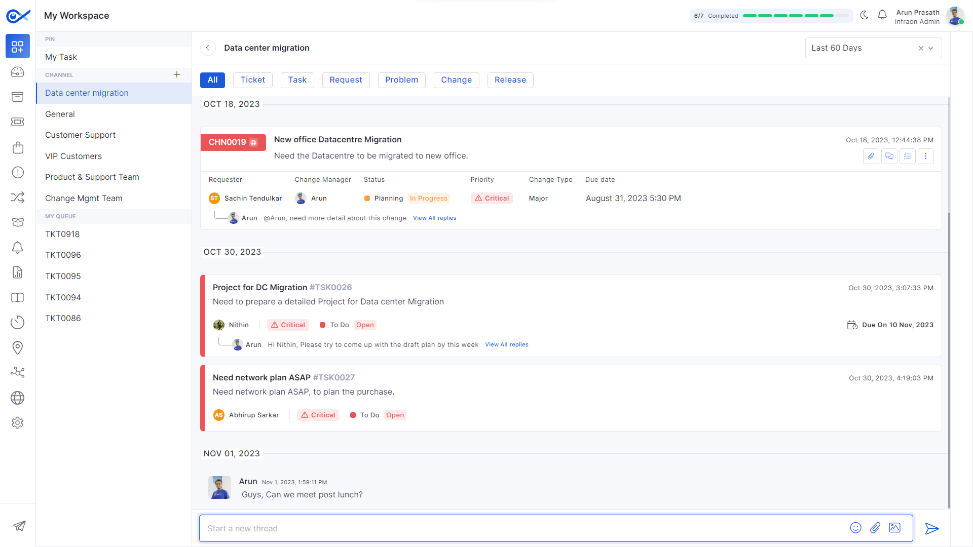 Infraon Helpdesk Pricing, Alternatives & More 2025 | Capterra