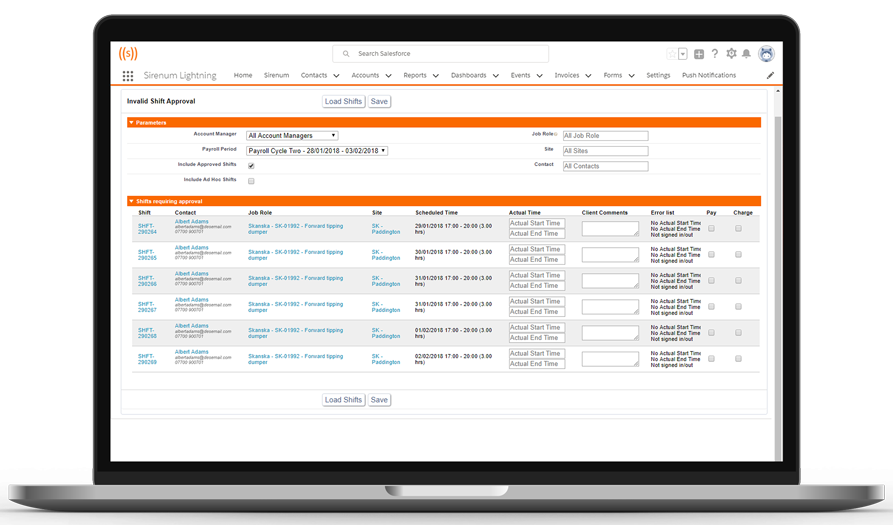 Sirenum Staff Management Platform Software - 2025 Reviews, Pricing & Demo