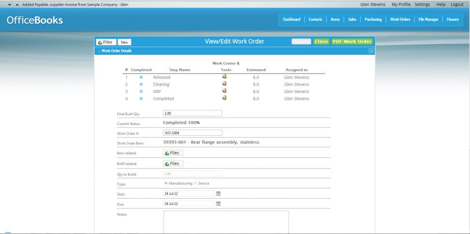 OfficeBooks Software - 2025 Reviews, Pricing & Demo