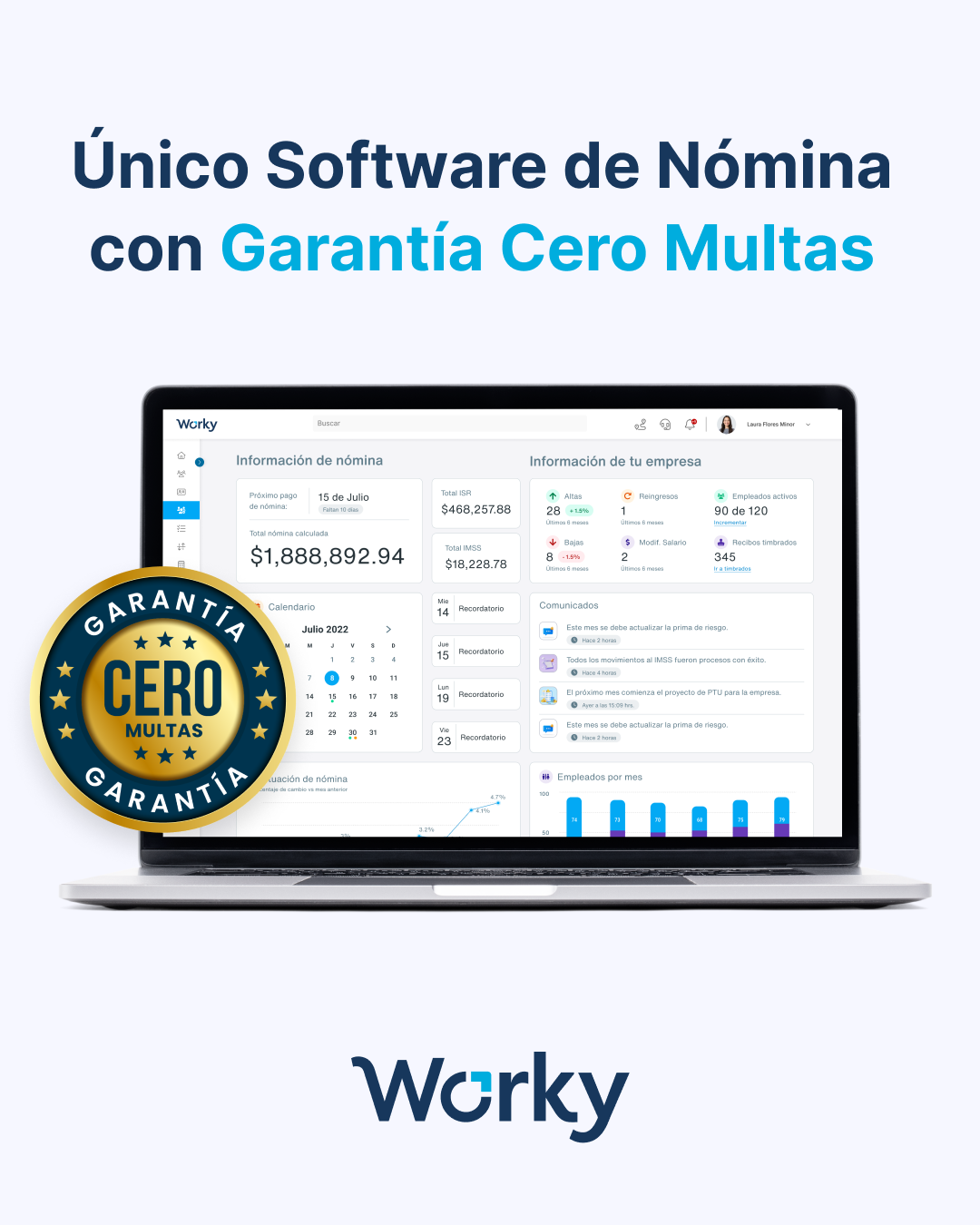 Worky: precios, funciones y opiniones | GetApp México 2025