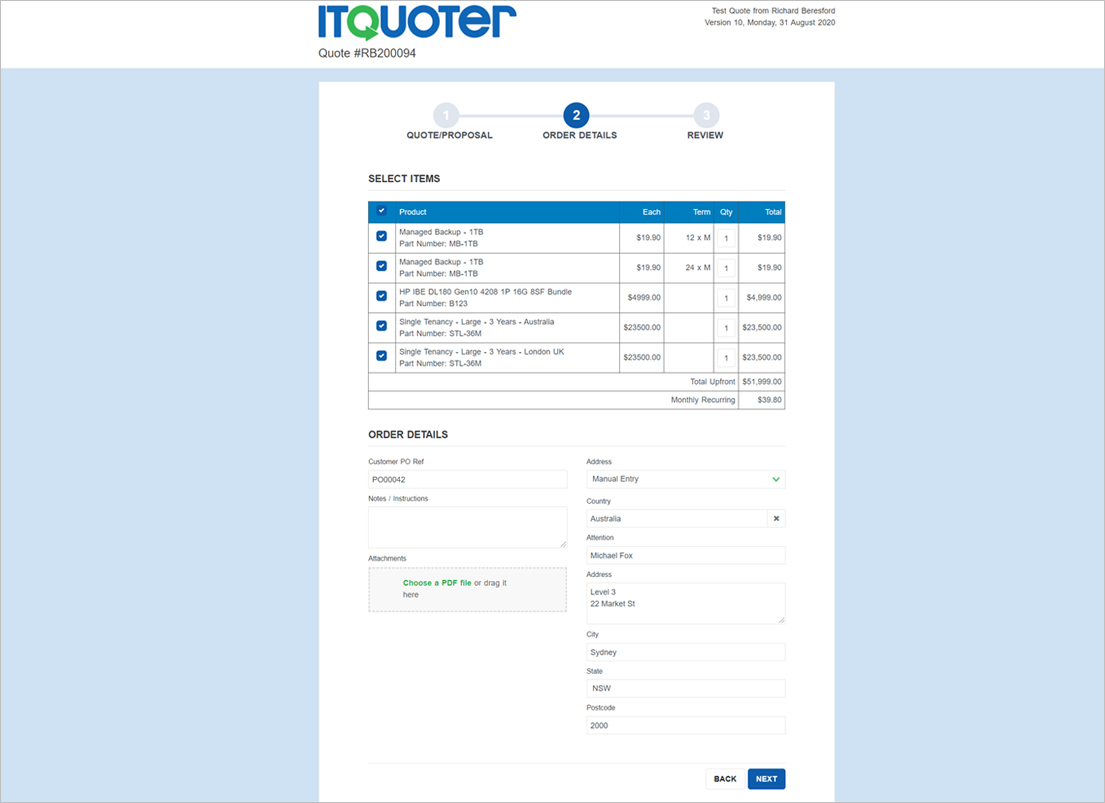 ITQuoter Software - 2025 Reviews, Pricing & Demo
