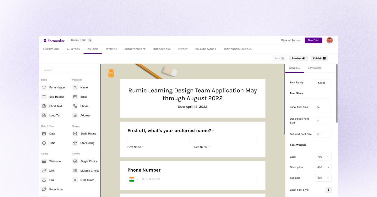 Formester Software - 2024 Reviews, Pricing & Demo