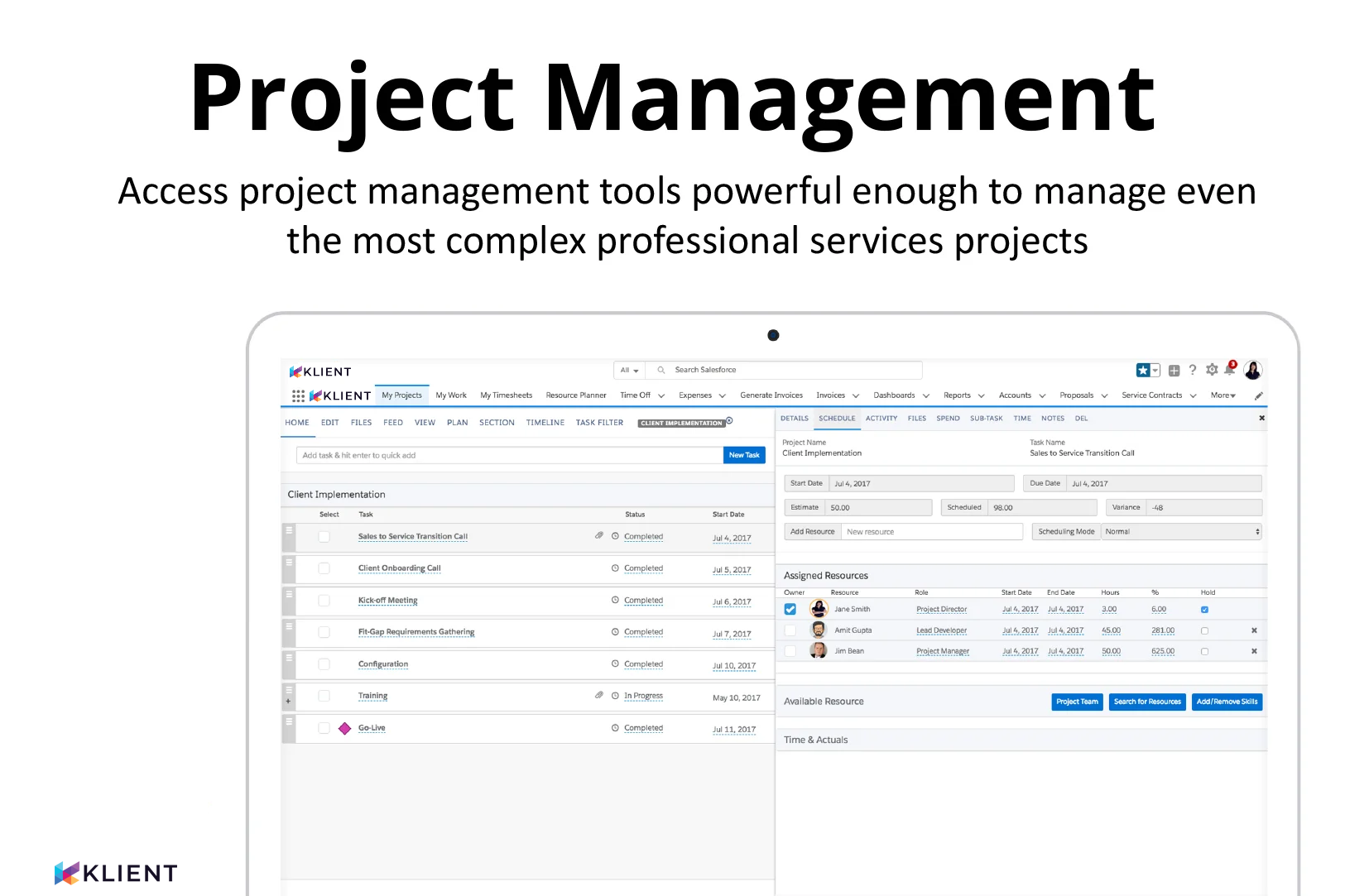 Klient PSA Software - 2024 Reviews, Pricing & Demo