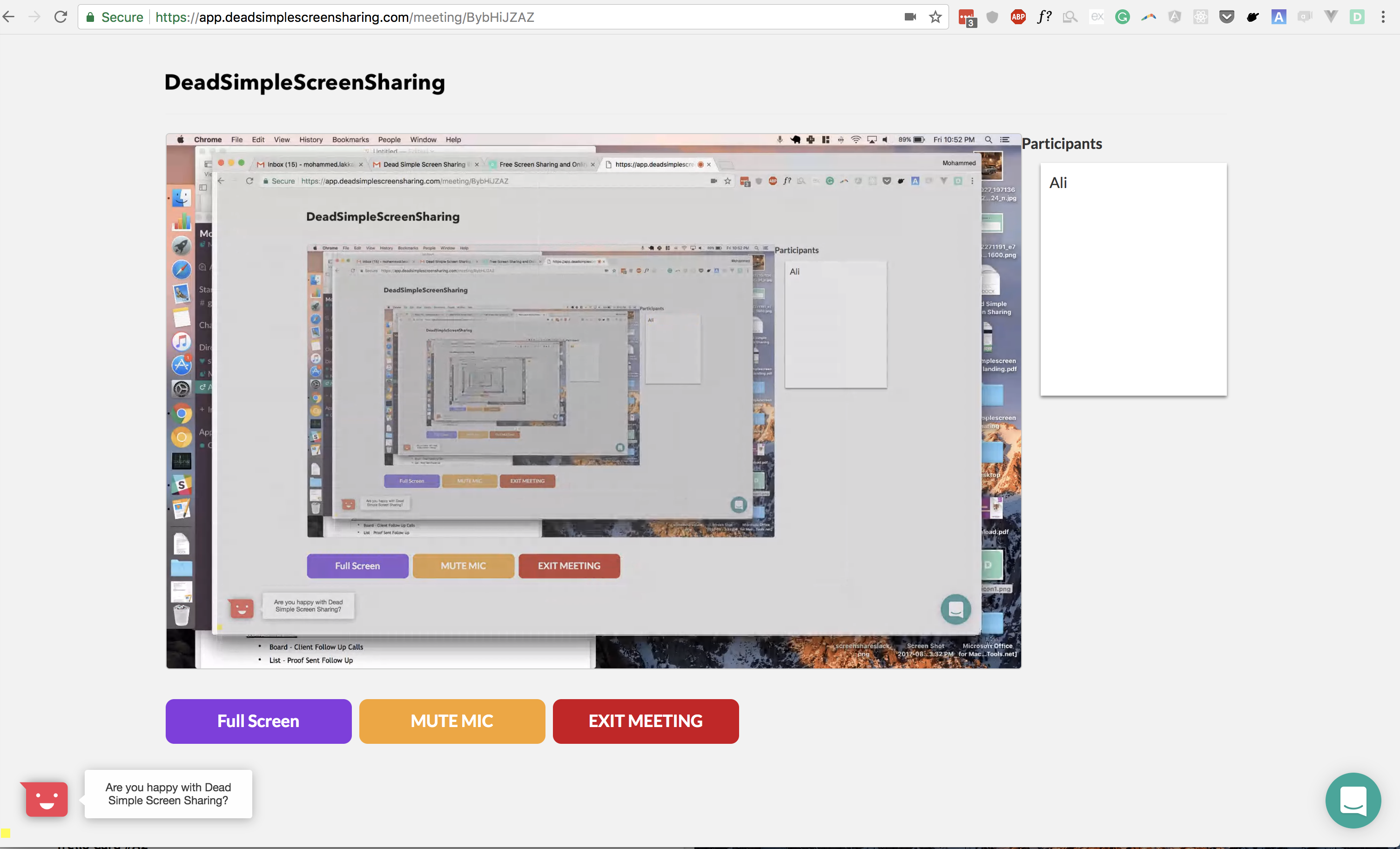 Dead Simple Screen Sharing Software - 2025 Reviews, Pricing & Demo