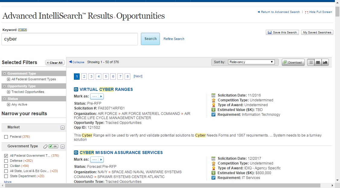 Deltek GovWin IQ Software - 2025 Reviews, Pricing & Demo