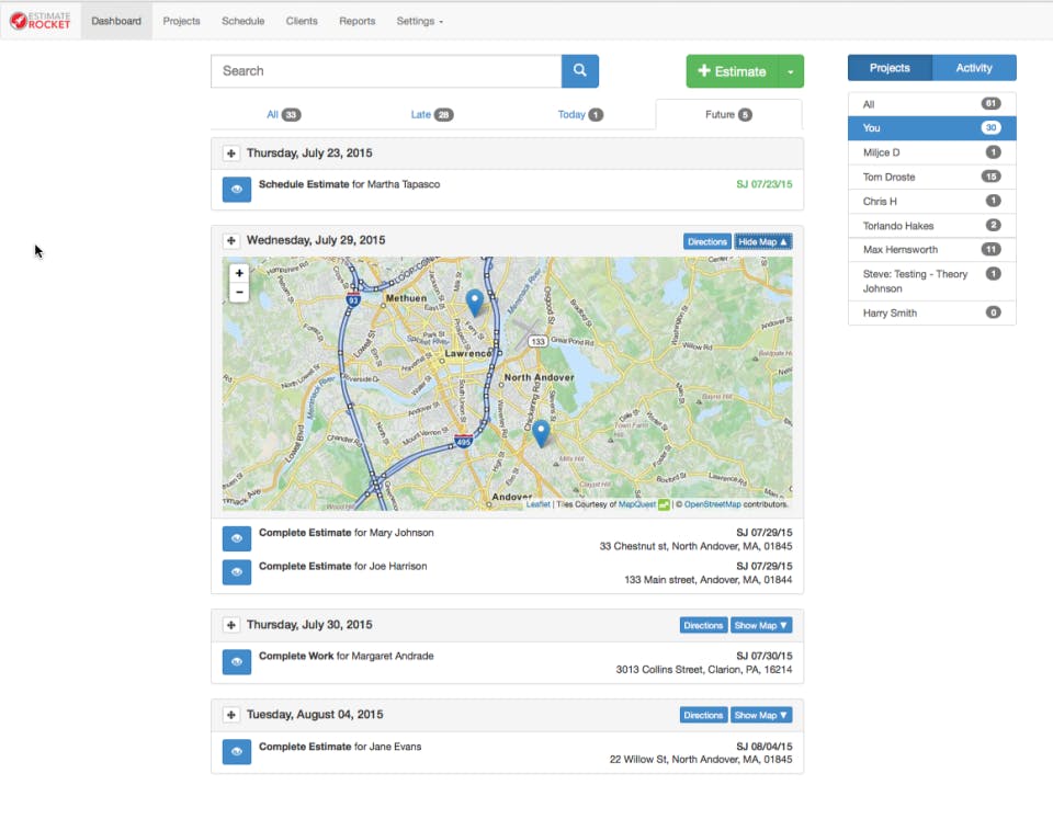 Estimate Rocket Pricing, Alternatives & More 2023 | Capterra