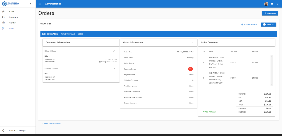 Sherpa ERP Cost & Reviews - Capterra Australia 2023