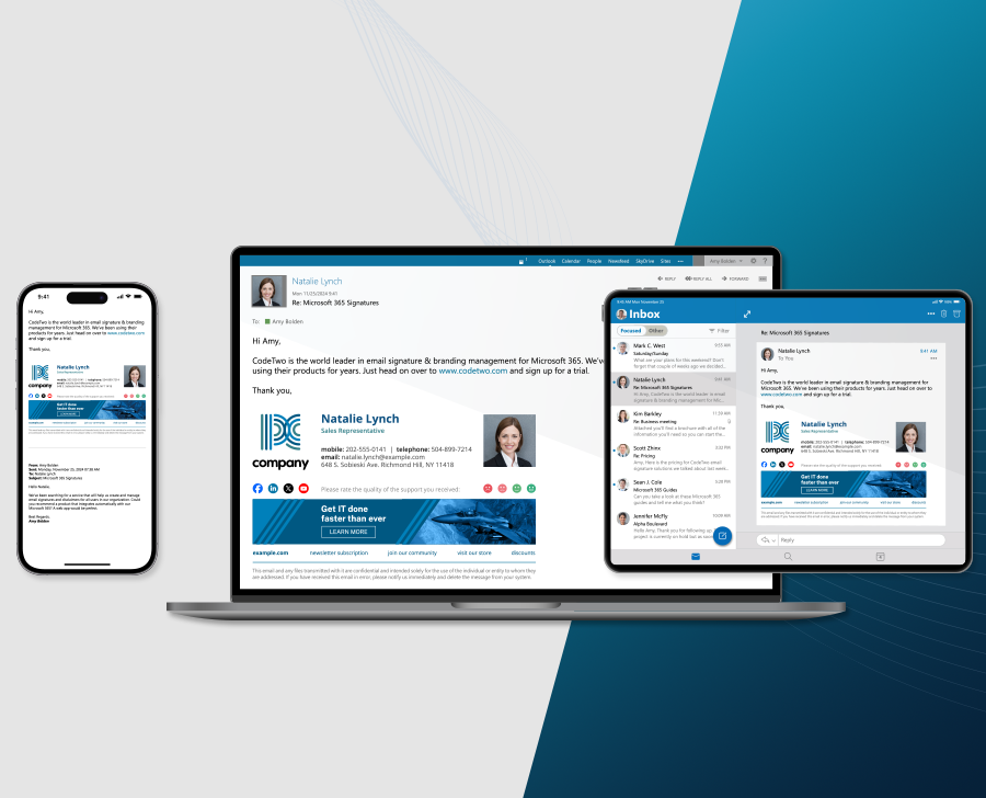 Compare CodeTwo Email Signatures 365 vs Exclaimer 2025 | Capterra