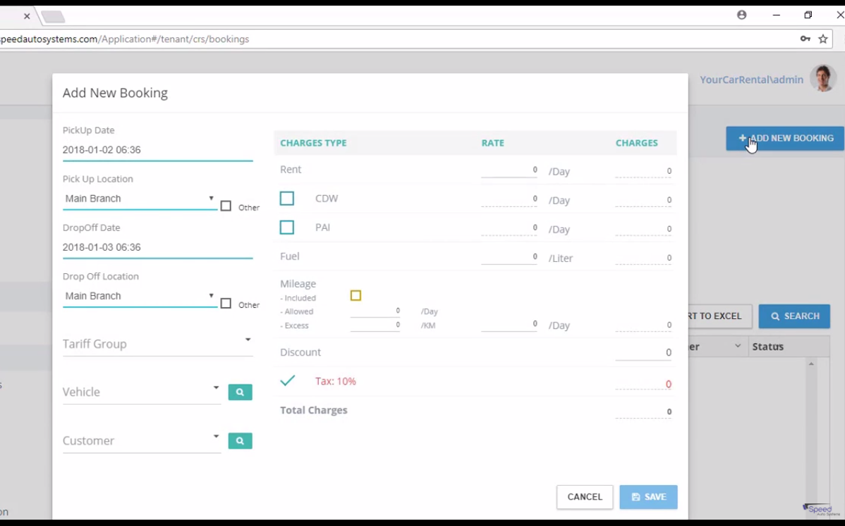 Speed Car Rental System | Reviews, Pricing & Demos - SoftwareAdvice IE