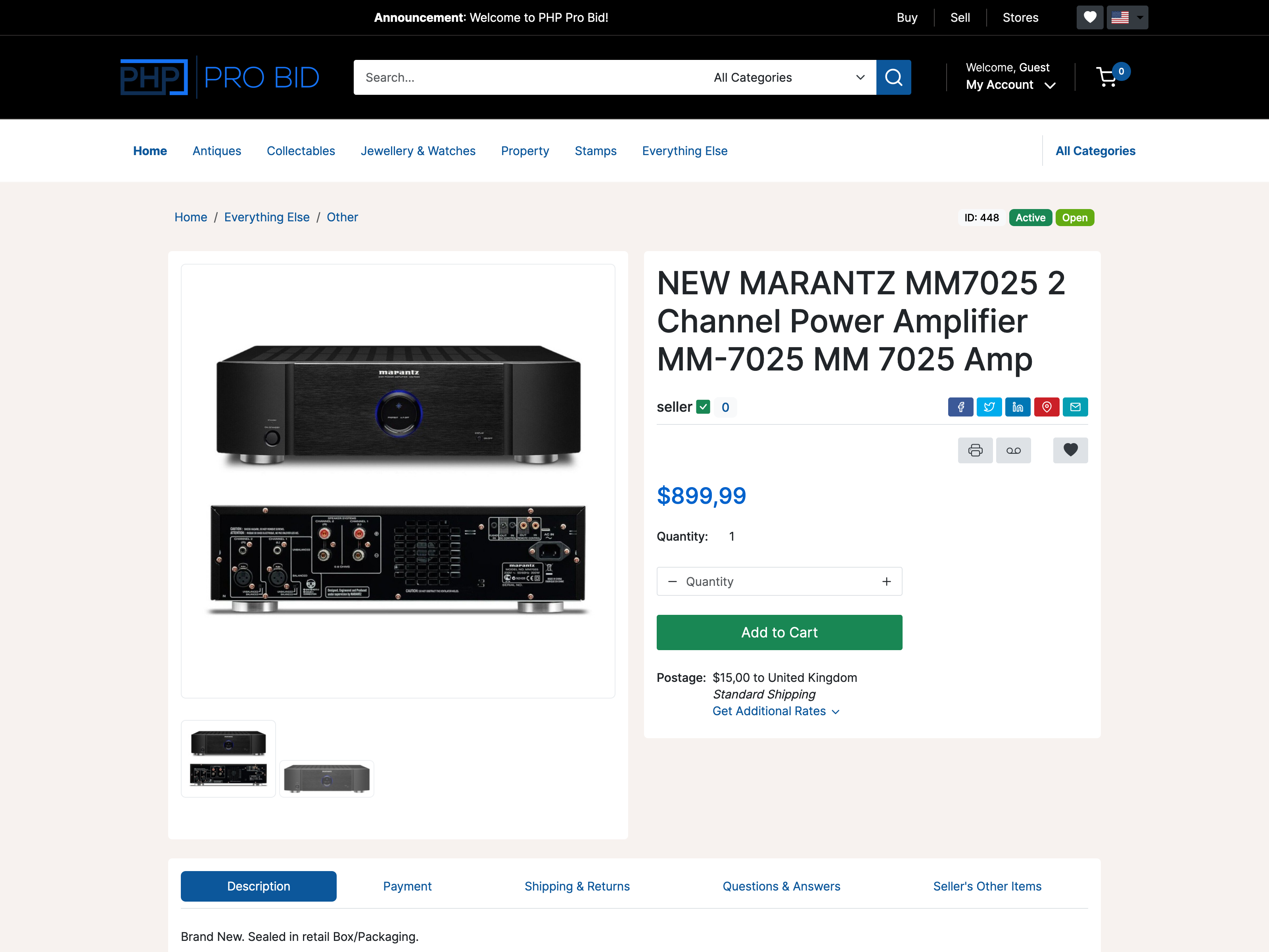PHP Pro Bid: precios, funciones y opiniones | GetApp España 2025