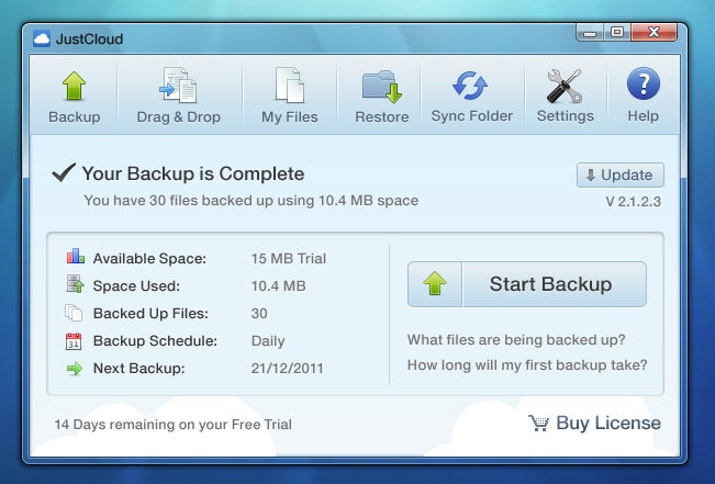 JustCloud - Prix, tarif, abonnement et avis | GetApp France 2025