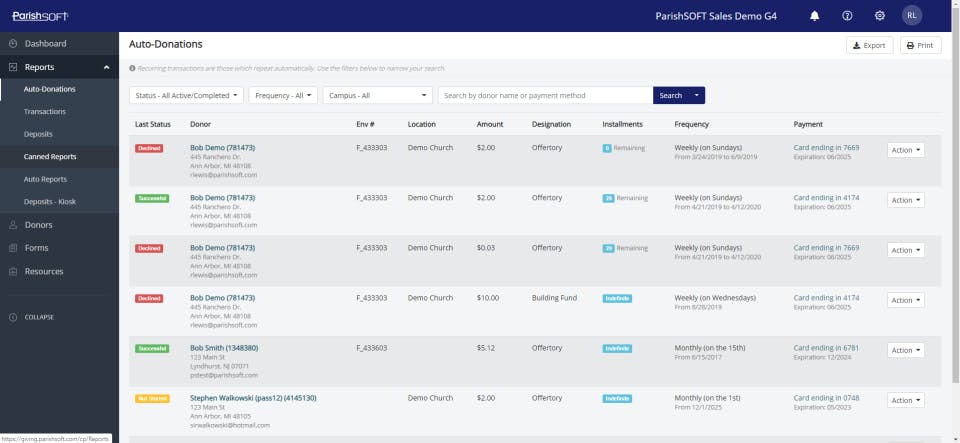 ParishSOFT Giving Pricing, Alternatives & More 2023 | Capterra