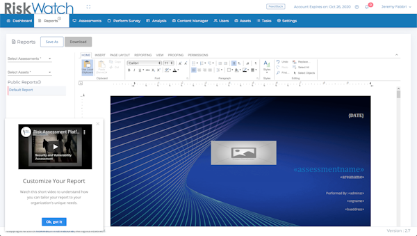 RiskWatch Reviews, Demo & Pricing - 2022