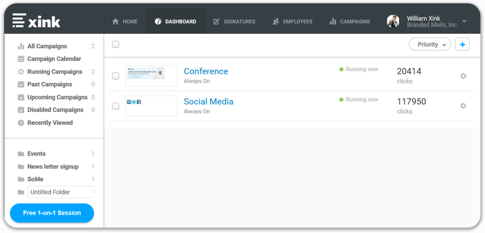 Xink Email Signature Pricing, Alternatives & More 2023 | Capterra