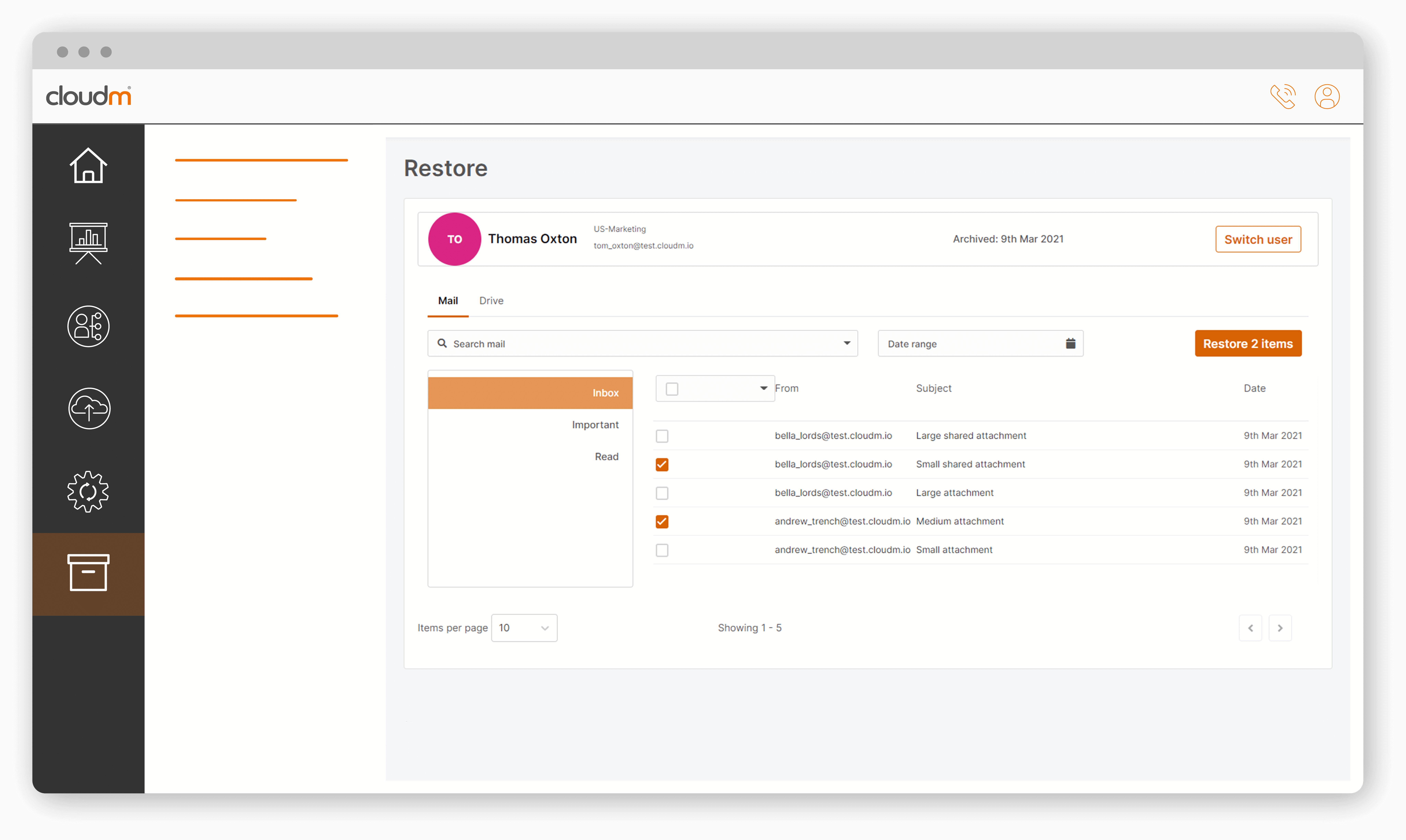 CloudM Archive Software Reviews, Demo & Pricing - 2024