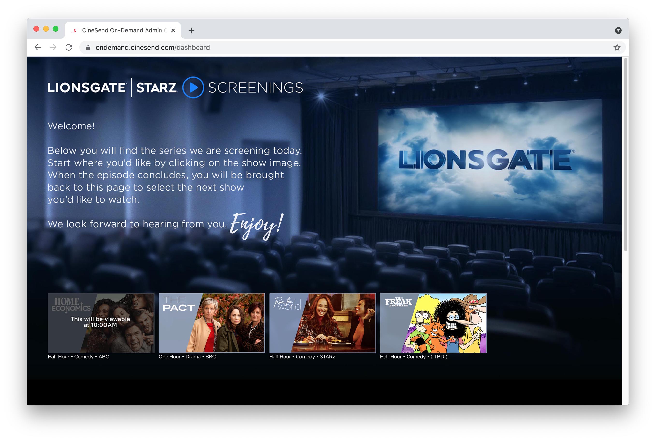 CineSend OTT Pricing, Alternatives & More 2025 | Capterra