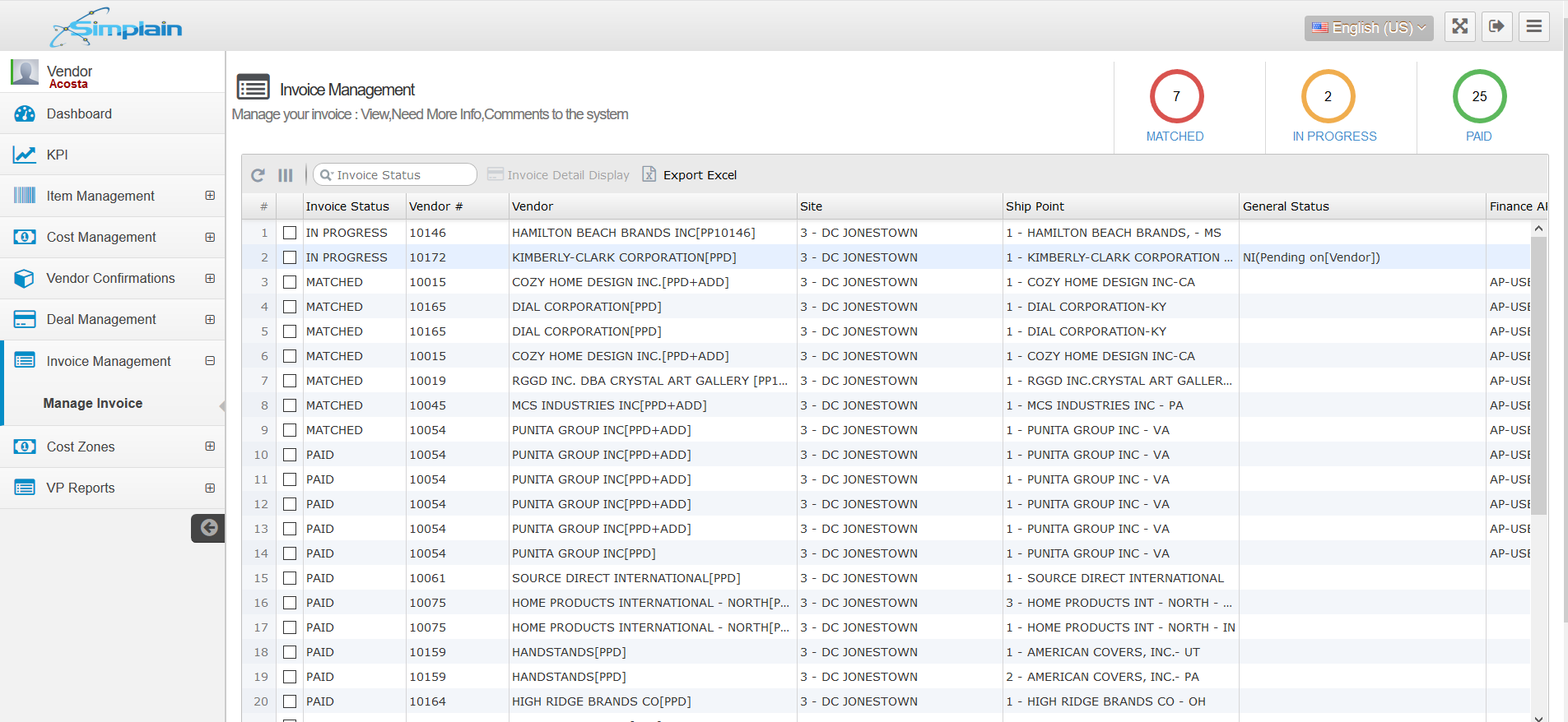 Simplain Vendor Portal | Reviews, Pricing & Demos - SoftwareAdvice NZ