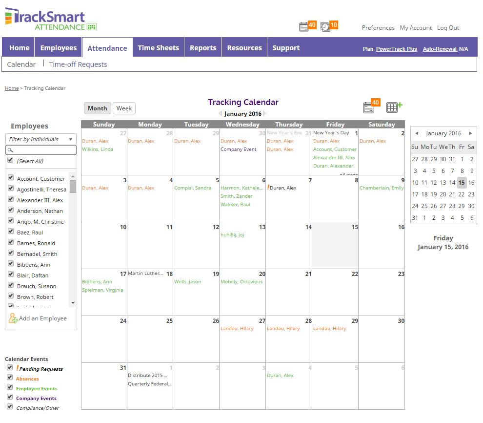 TrackSmart Attendance: precios, funciones y opiniones | GetApp España 2025