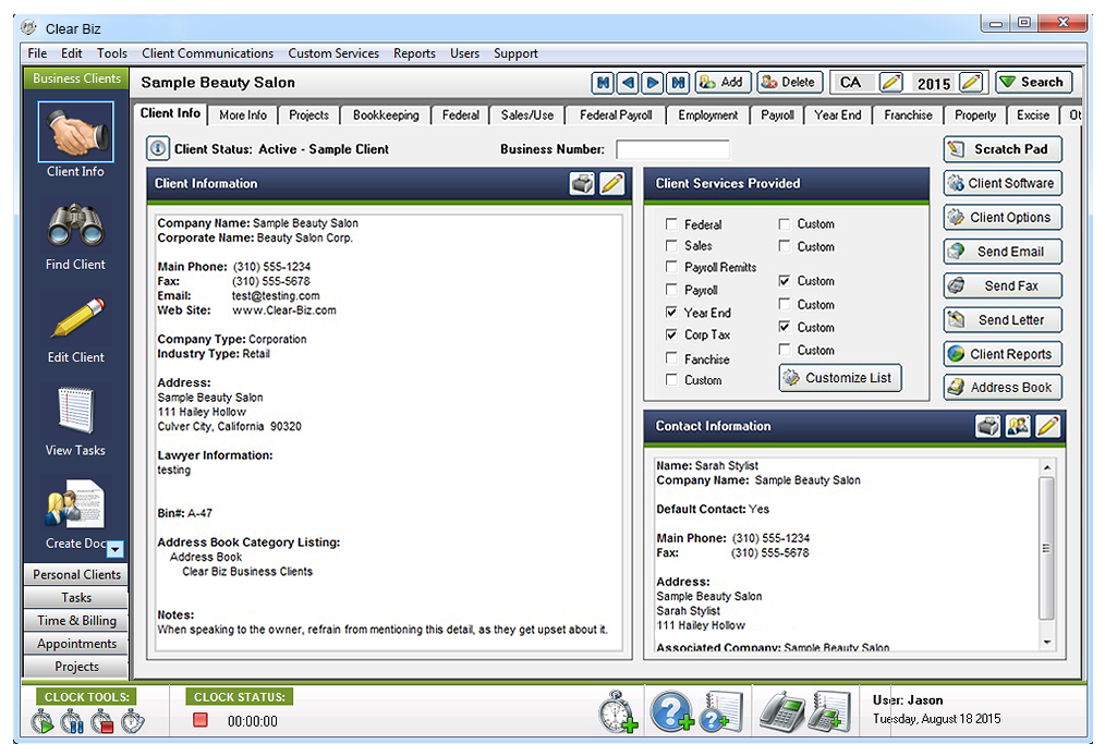 Clear Biz Software - 2024 Reviews, Pricing & Demo