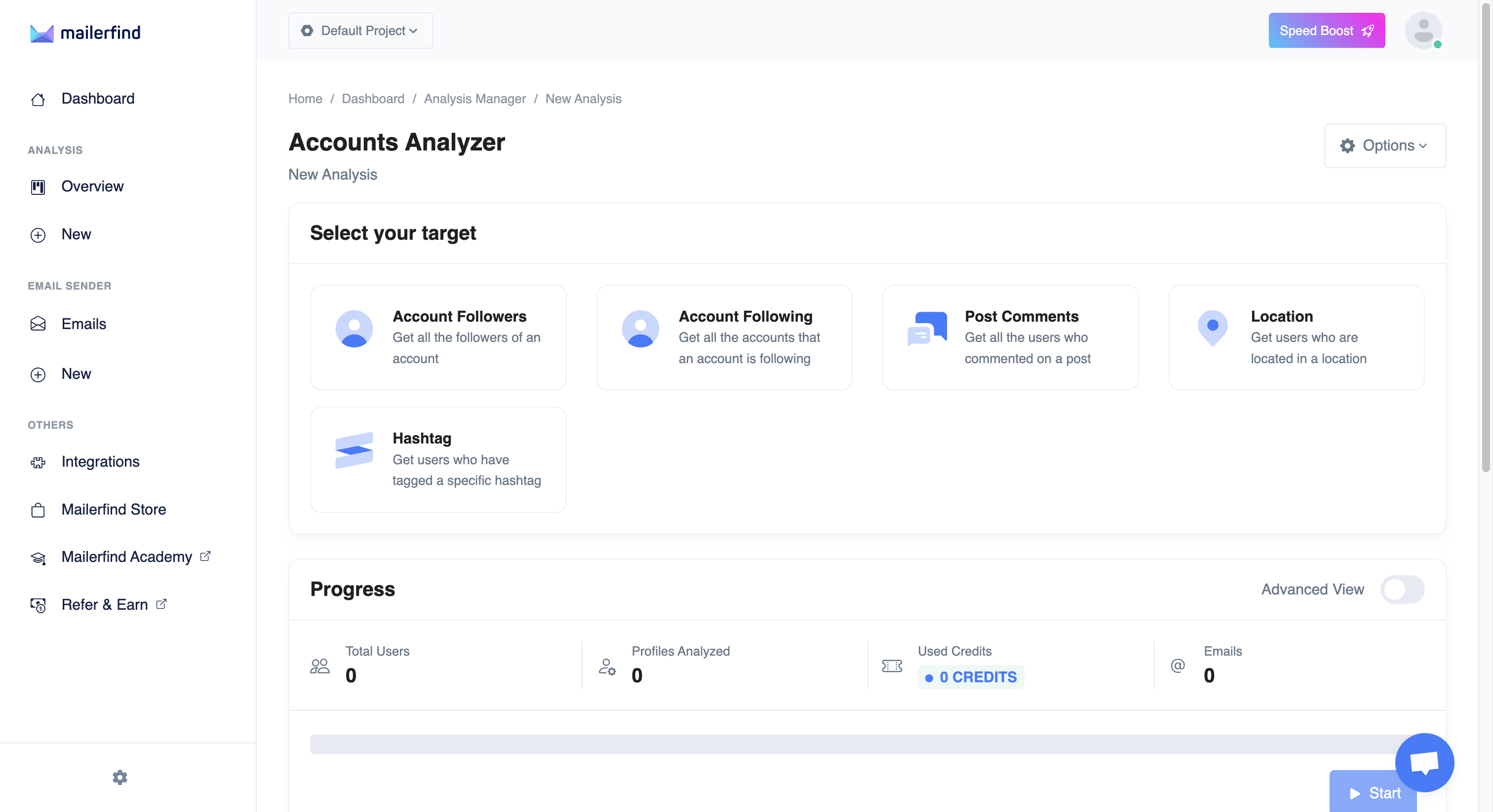 MailerFind: precios, funciones y opiniones | GetApp Chile 2026