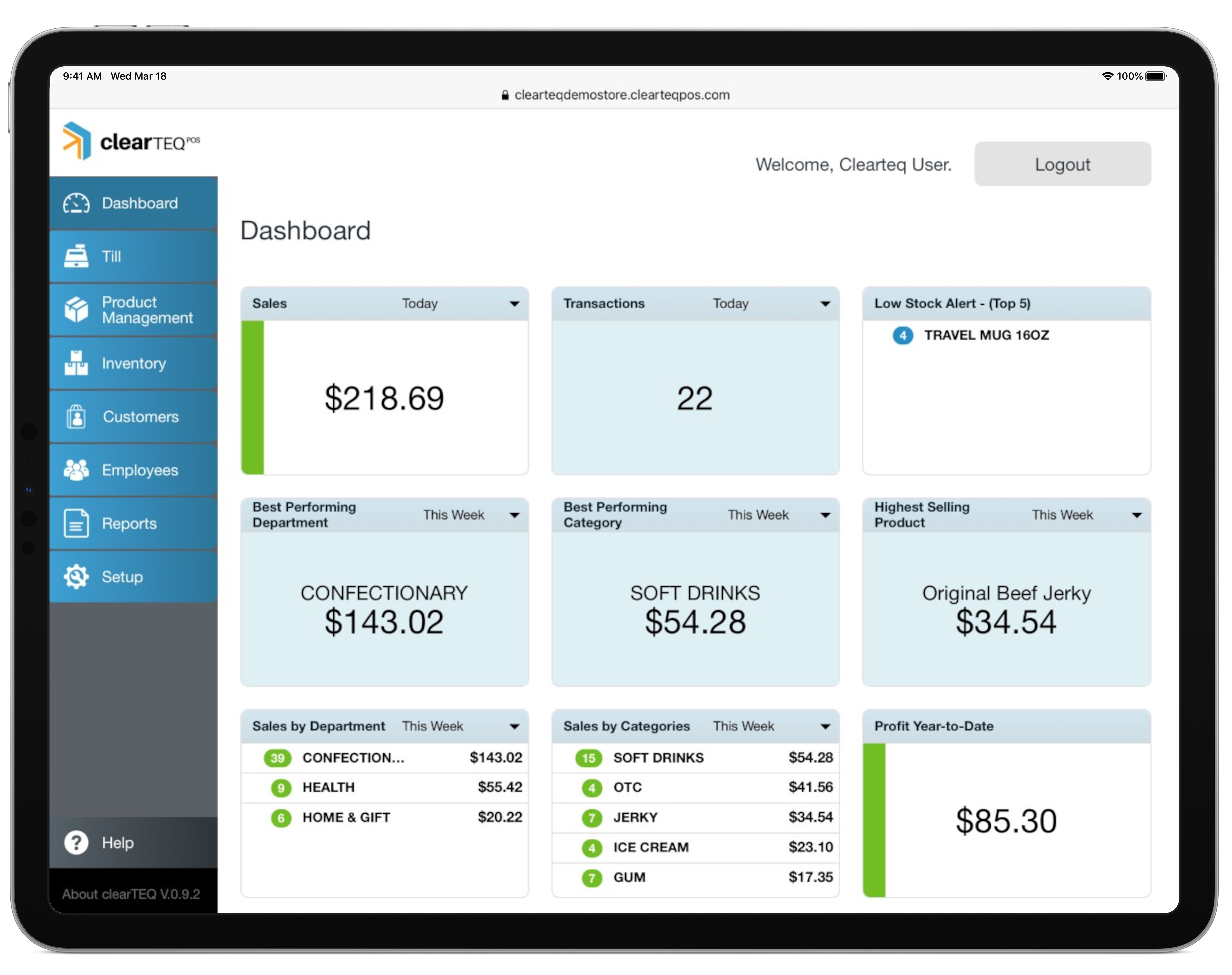 ClearTEQ POS Software Reviews, Demo & Pricing - 2024