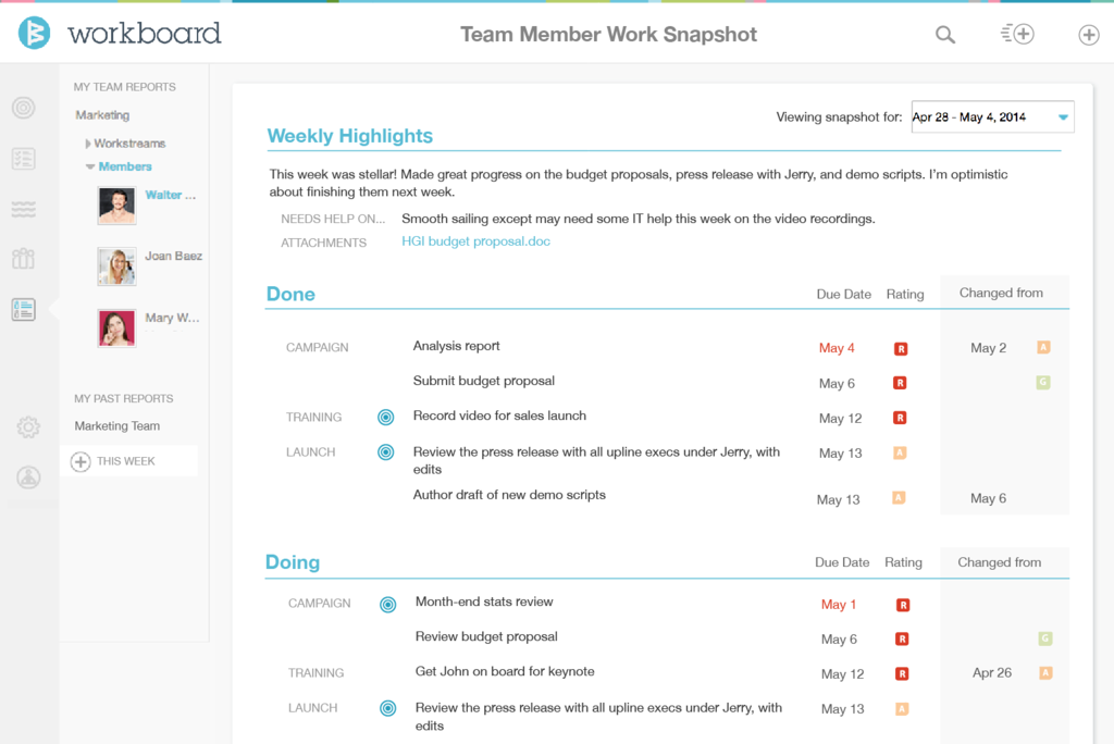 Workboard Software - 2025 Reviews, Pricing & Demo