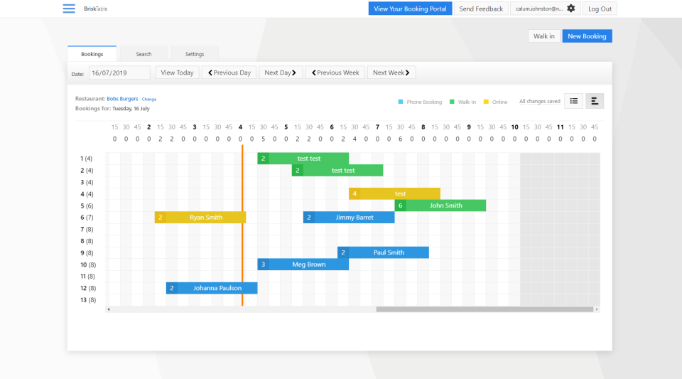 Brisk Table Booking System Pricing, Cost & Reviews - Capterra UK 2023