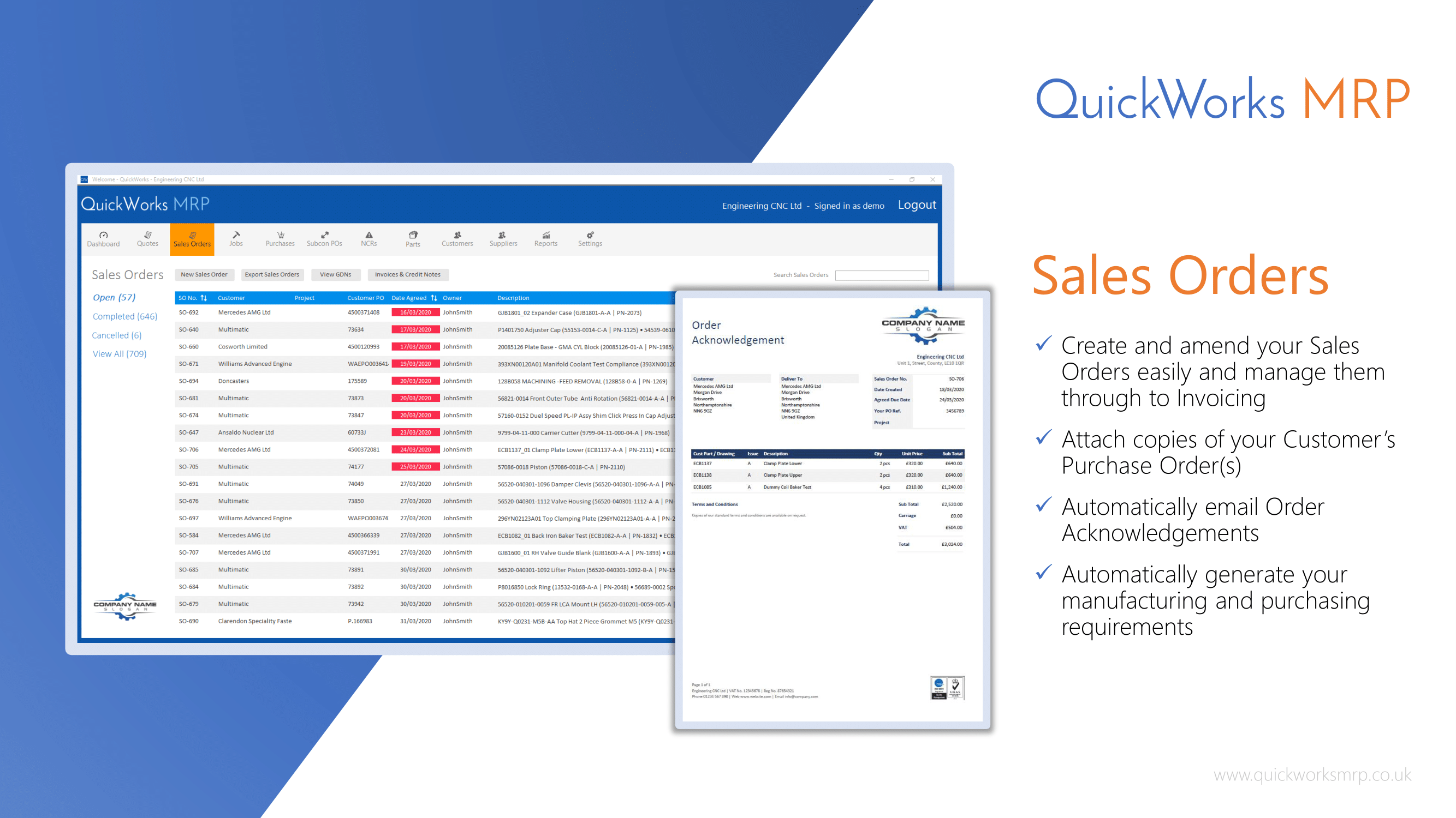 QuickWorks MRP | Reviews, Pricing & Demos - SoftwareAdvice AU