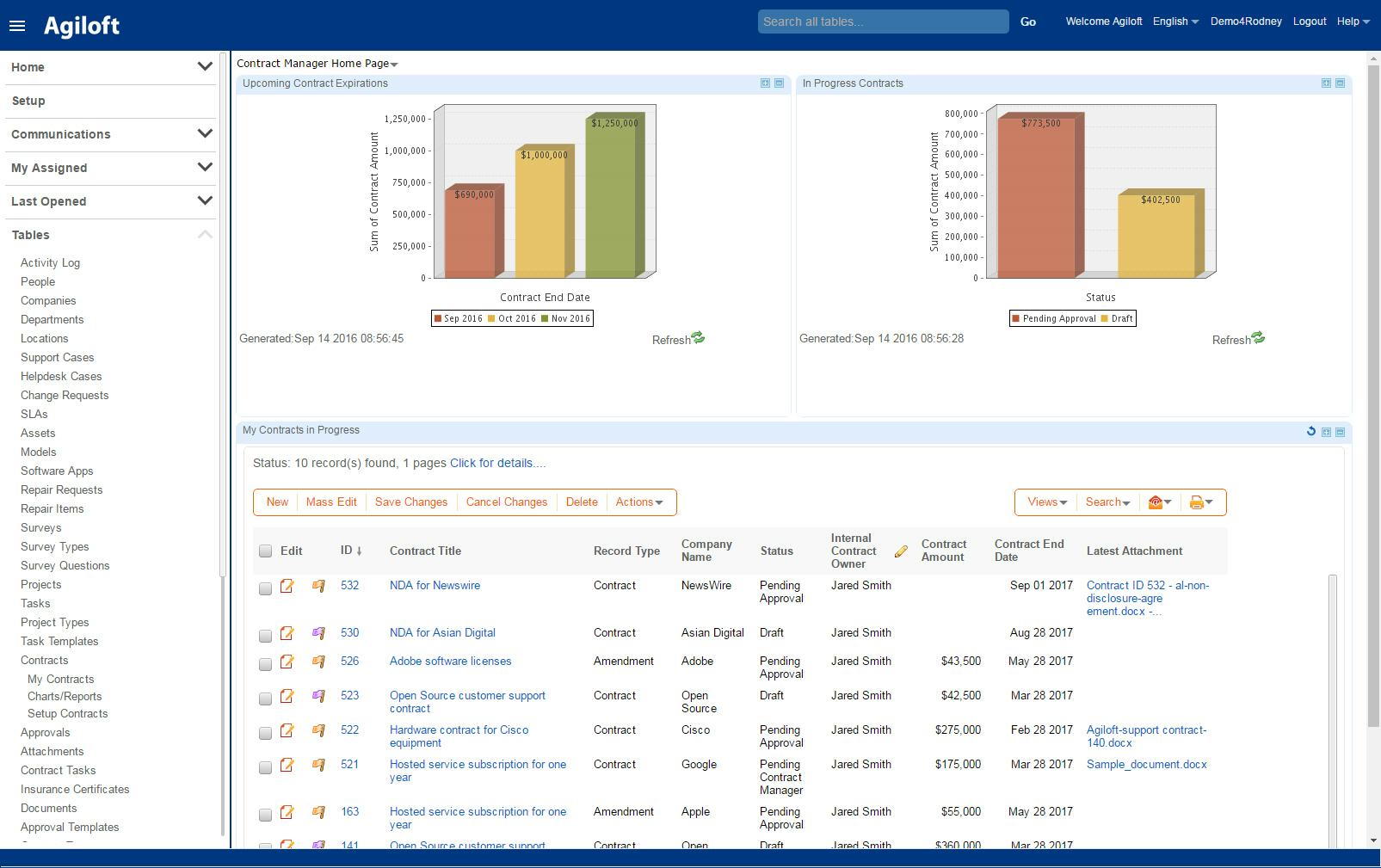Agiloft Software - 2024 Reviews, Pricing & Demo