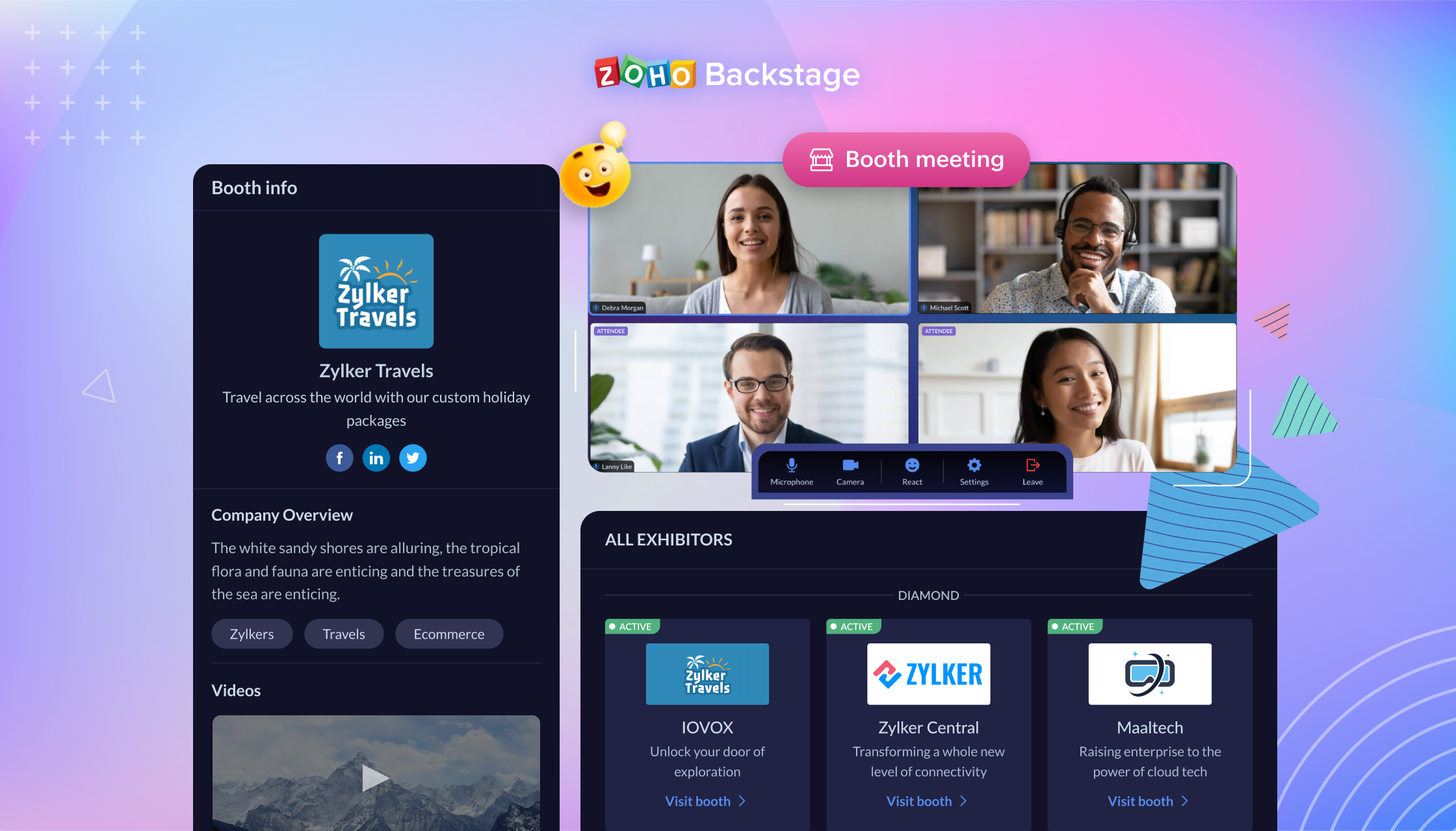 Zoho Backstage Software - 2024 Reviews, Pricing & Demo