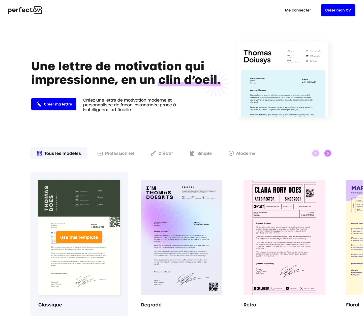 PERFECT-CV Software - 2024 Reviews, Pricing & Demo