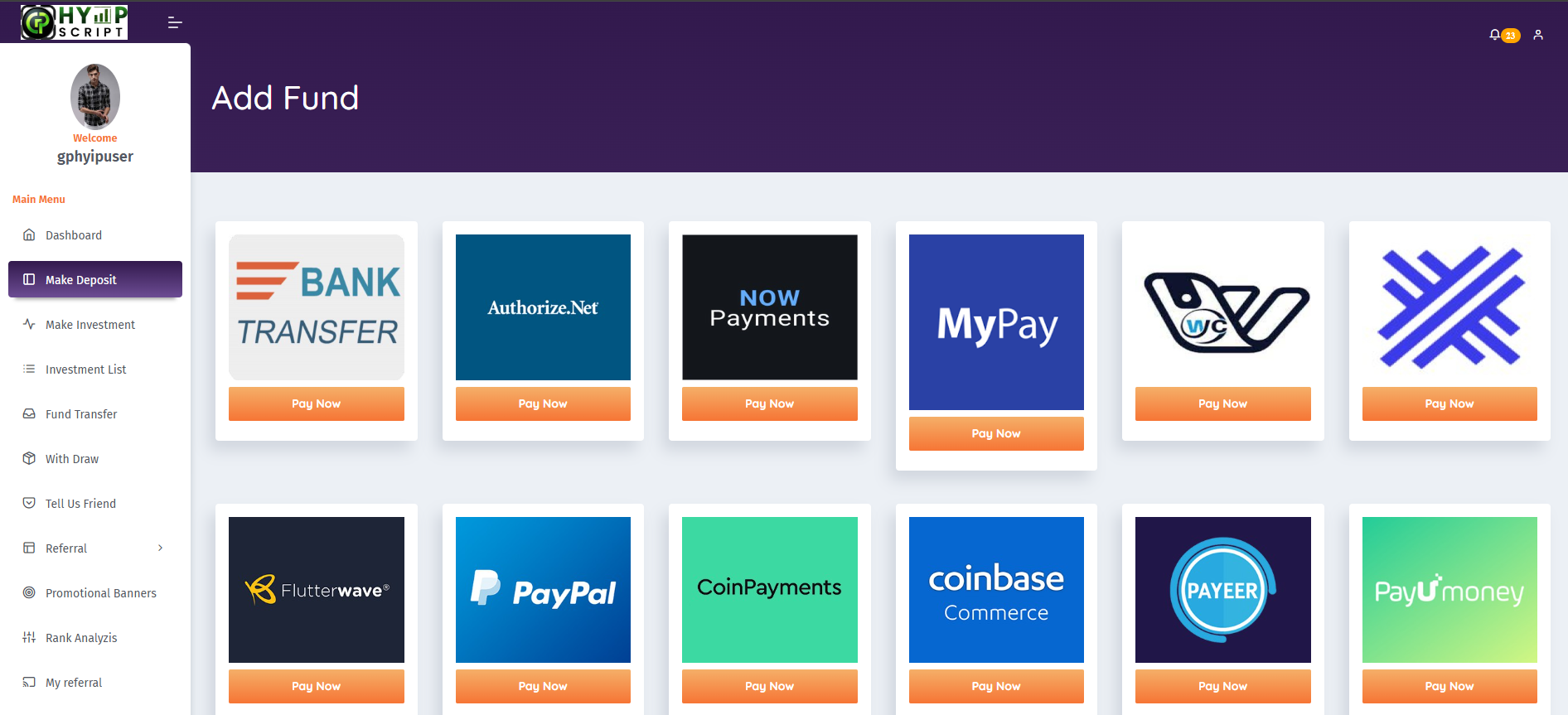 HYIP Script Pricing, Alternatives & More 2025 | Capterra