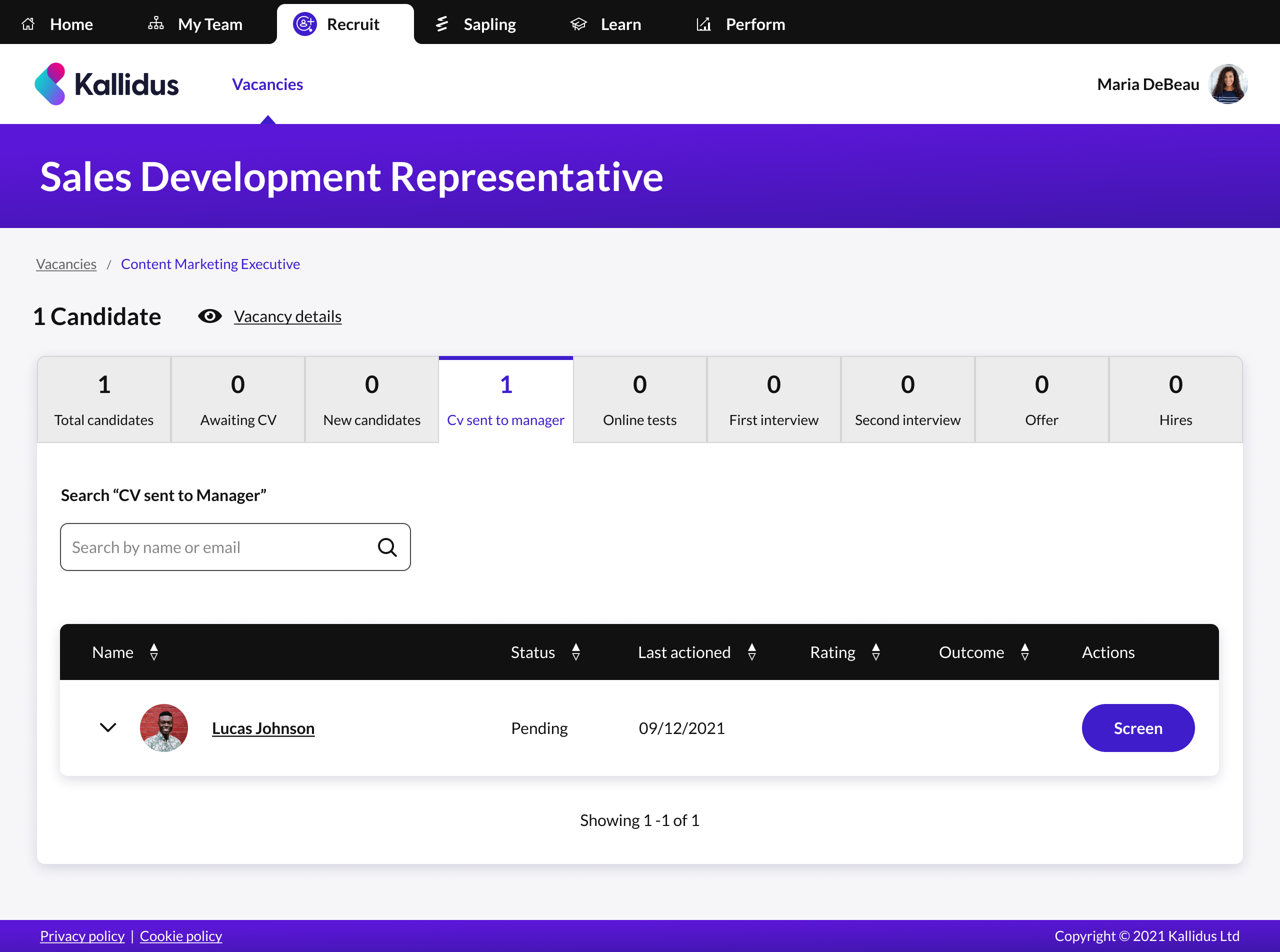 Kallidus Recruit - Opiniones, precios y características - Capterra ...