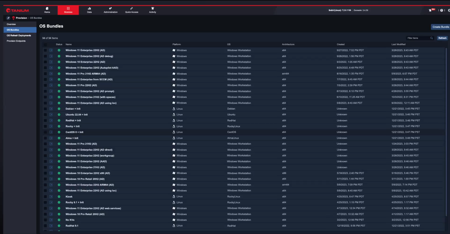 Tanium Endpoint Platform - Avis, notes, prix et abonnements - Capterra ...