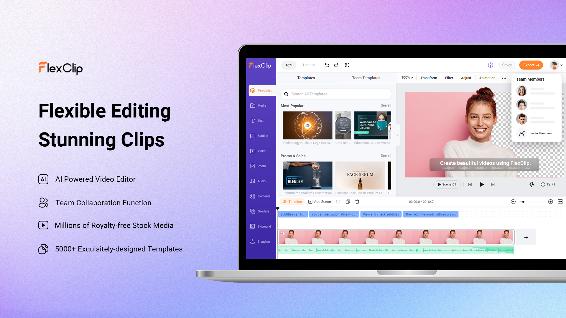 FlexClip | Reviews, Pricing & Demos - SoftwareAdvice IE