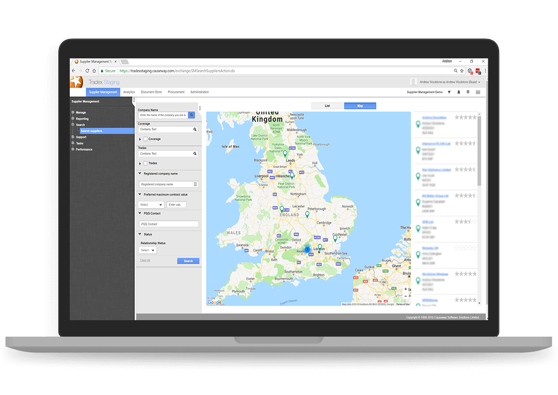 Causeway Supplier Management Reviews, Prices & Ratings | GetApp UK 2025