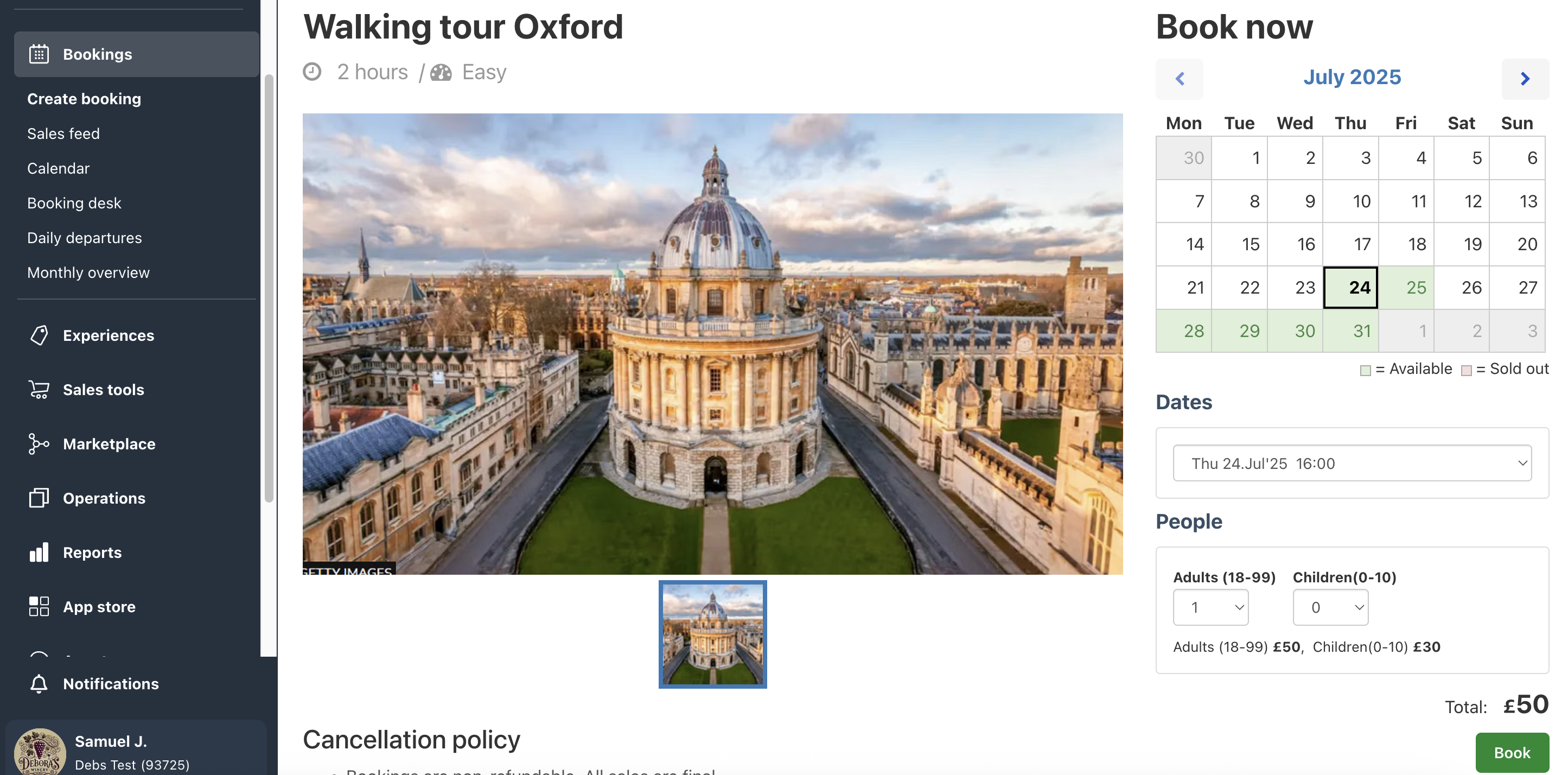 Bókun - Opiniones, precios y características - Capterra España 2025