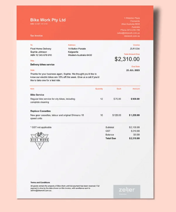 Zeller Invoices Price, Features, Reviews & Ratings - Capterra India