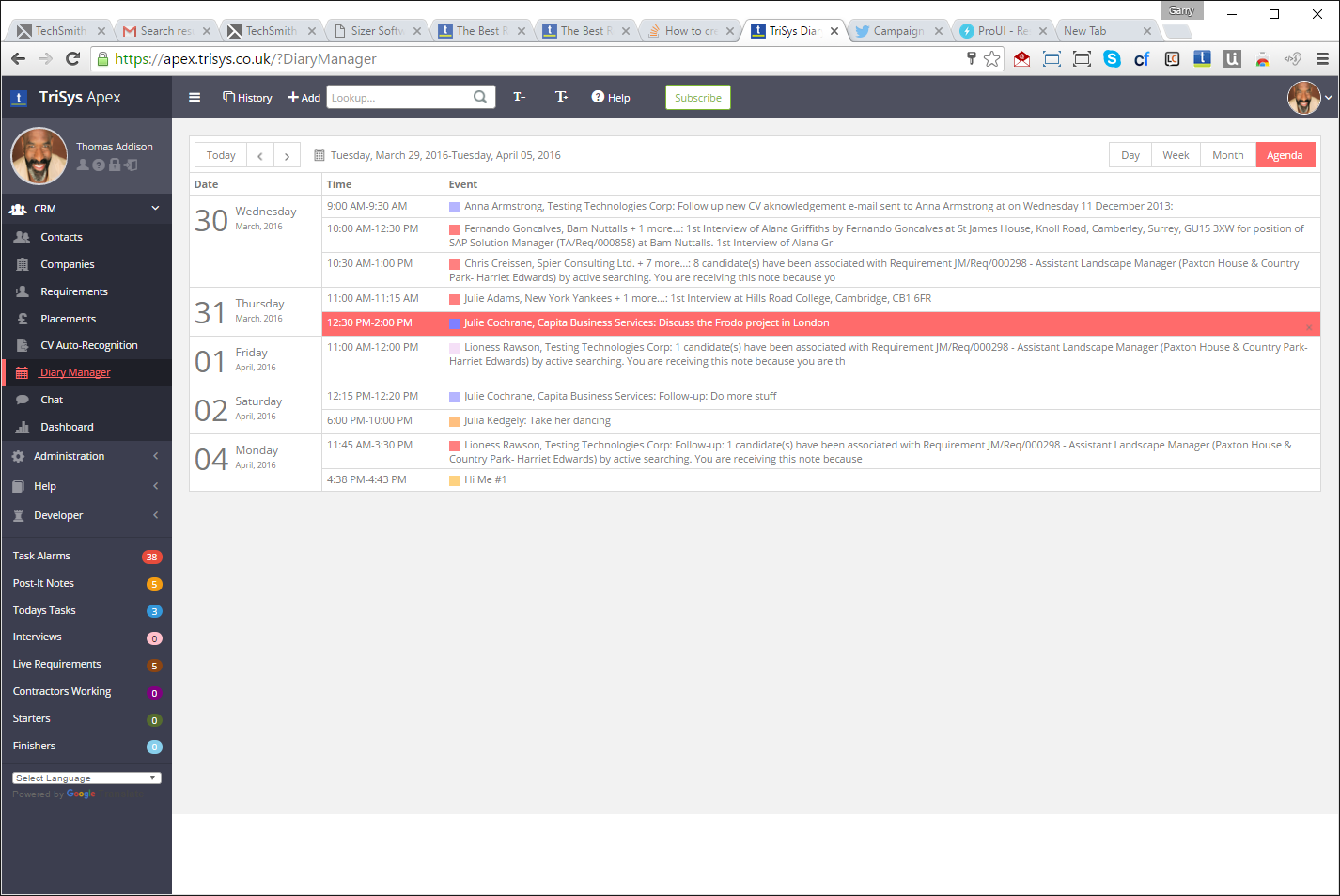 TriSys Recruitment Software | Reviews, Pricing & Demos - SoftwareAdvice GB