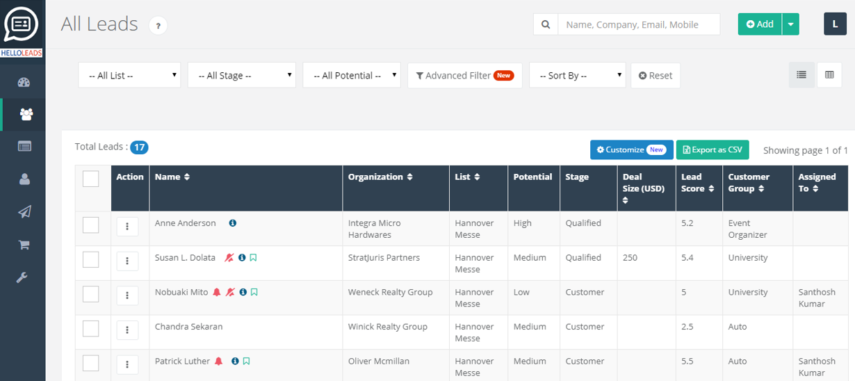 HelloLeads Software - 2025 Reviews, Pricing & Demo
