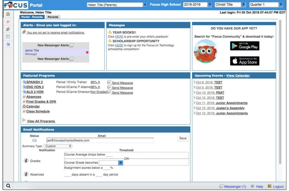 Focus/SIS Software - 2025 Reviews, Pricing & Demo